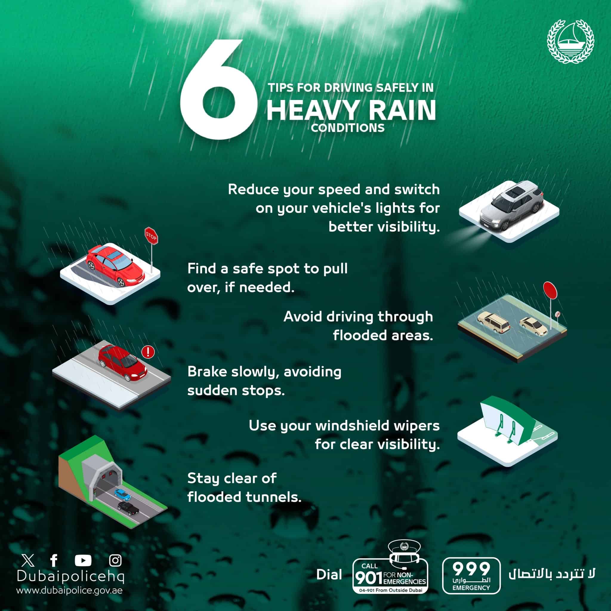 Your Safety Guide to Rain in the UAE - Tips & Tricks - Digital Gravity