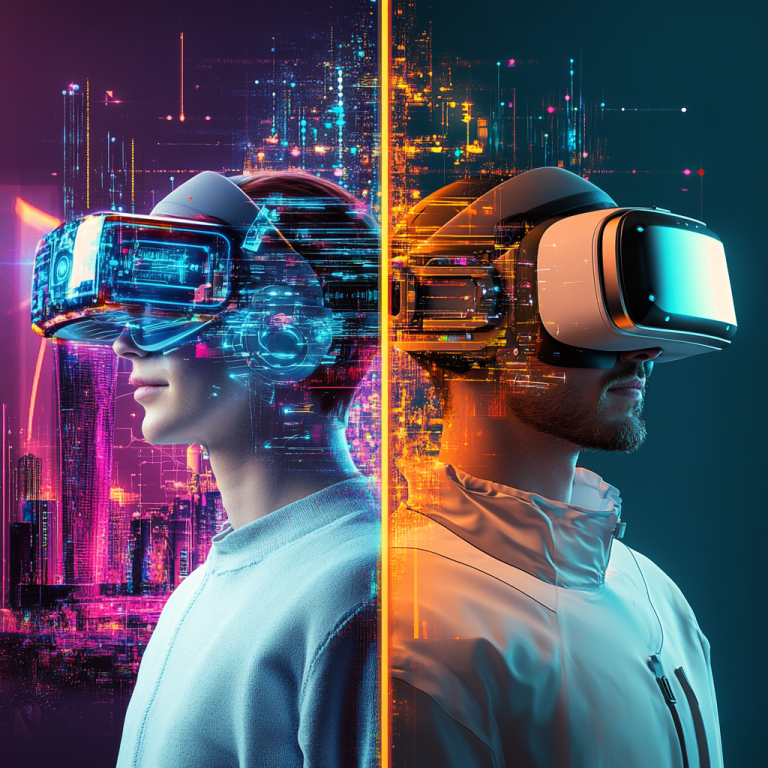Augmented Reality (AR) vs. Virtual Reality (VR)– Key Differences, Applications, and Future ...